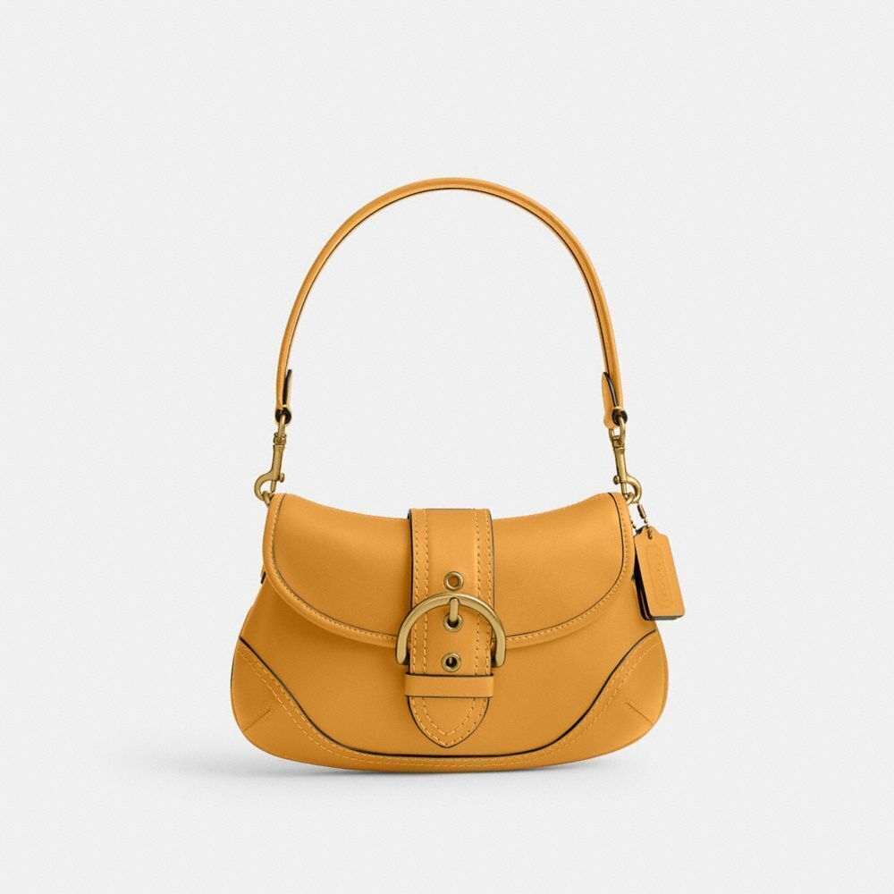 Coach Soho Flap Bag Leather - Gem